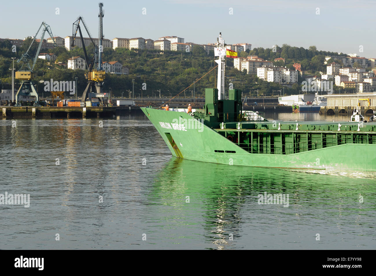 Ship enter water hi-res stock photography and images - Alamy