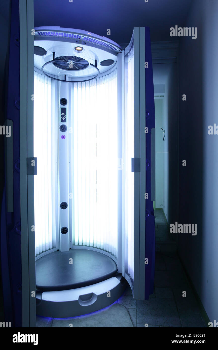 bright and colorful interior of european solarium Stock Photo - Alamy