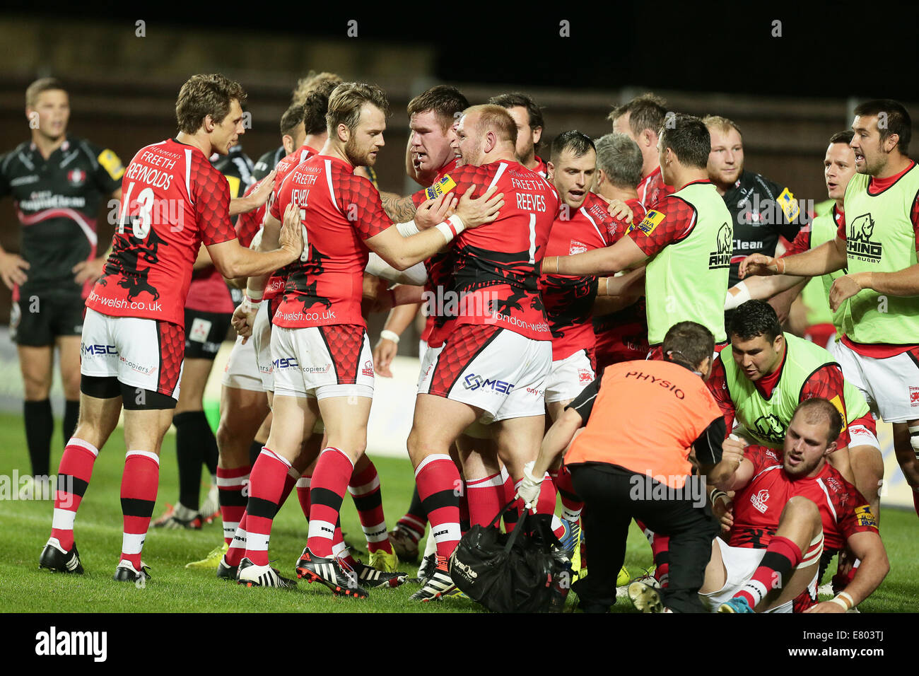 London welsh rugby team hi-res stock photography and images - Alamy