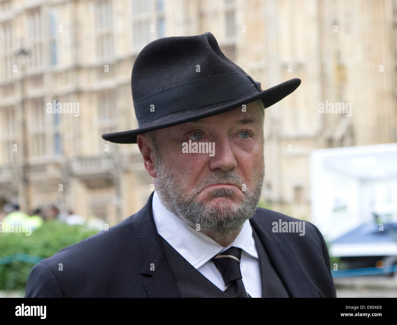 Westminster London. UK 26th September 2014. Respect MP George Galloway ...