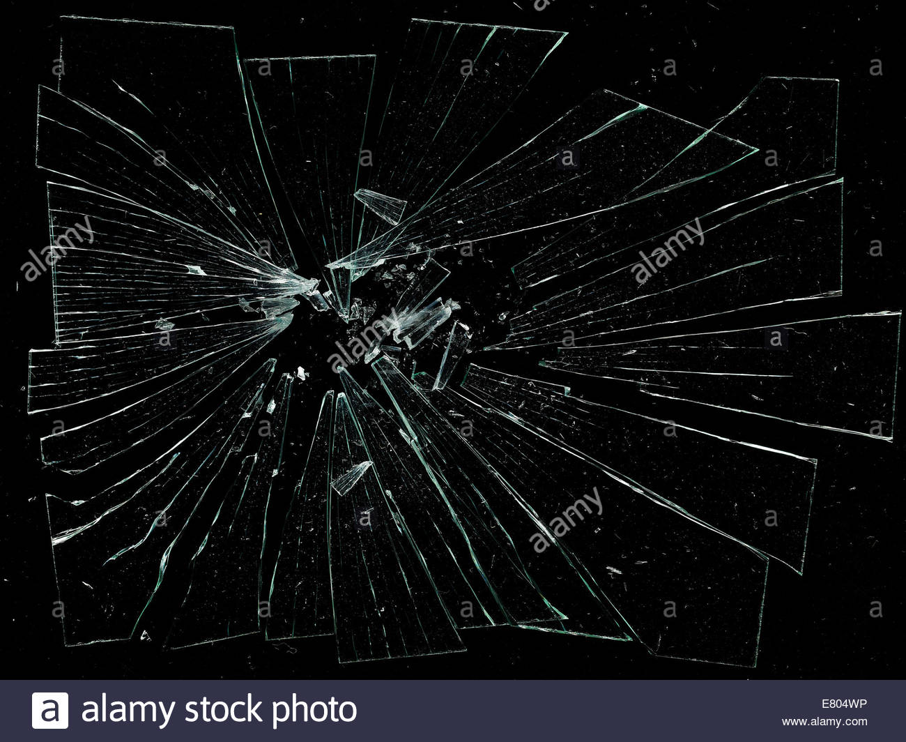 Broken Glass Black Stock Photos & Broken Glass Black Stock Images - Alamy