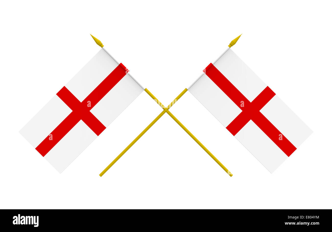 Crossed flags hi-res stock photography and images - Alamy