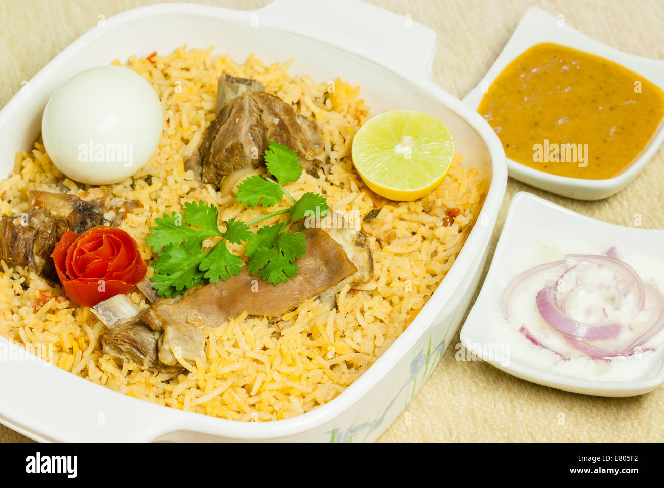 Mutton biriyani hi-res stock photography and images - Alamy
