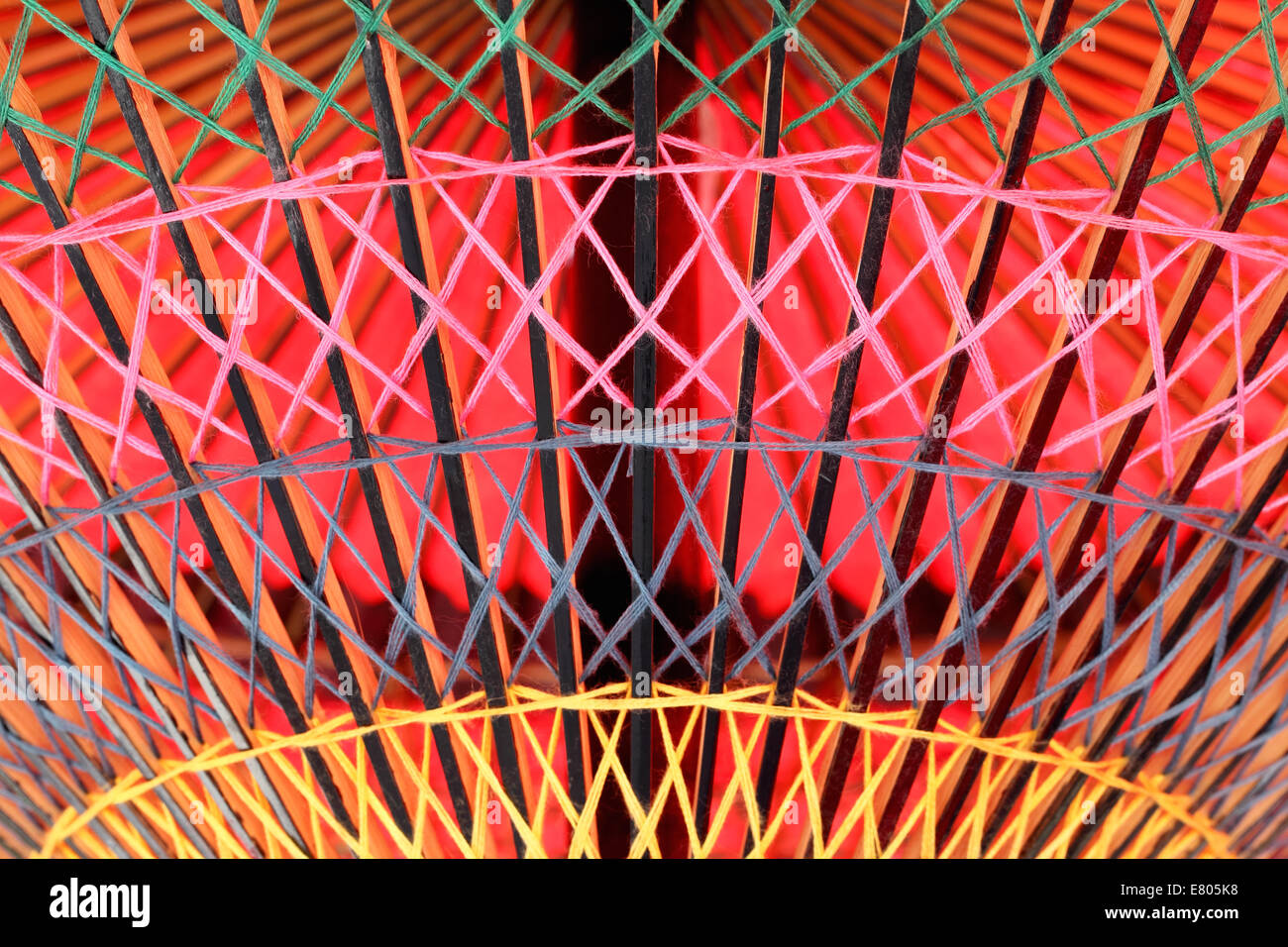 Japanese traditional red umbrella Stock Photo - Alamy