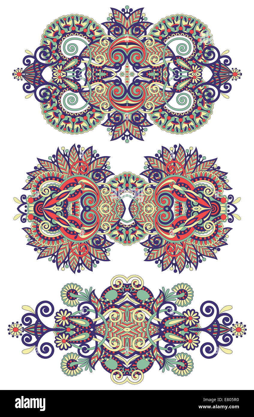 ornamental floral adornment Stock Photo - Alamy
