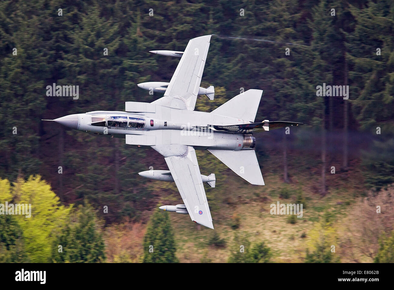 RAF Tornado GR4 fighter jets pictured low level training in Snowdonia ...