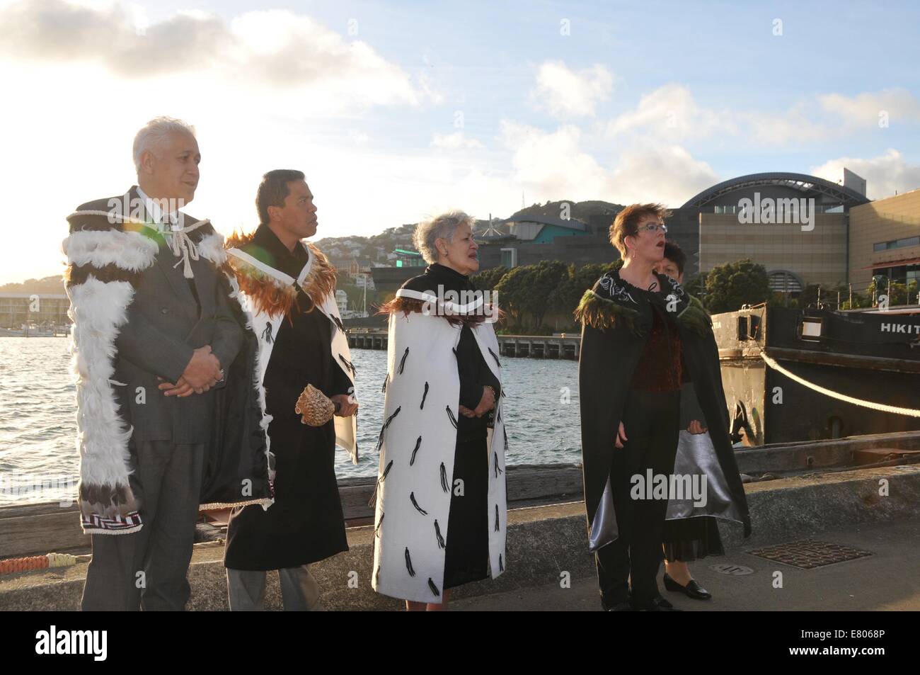 Maori leaders hi-res stock photography and images - Alamy
