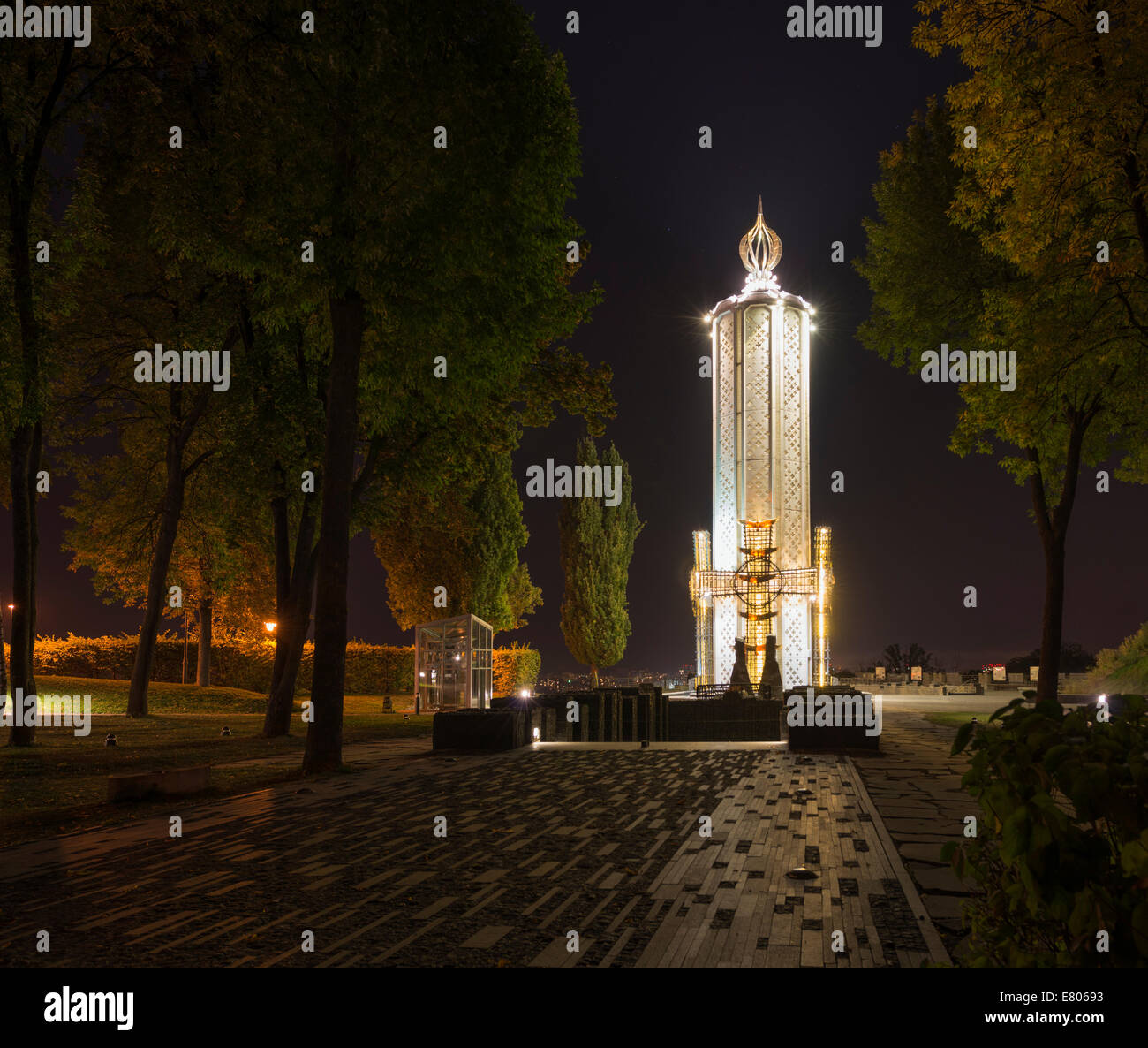 Famine memorial in Kiev Stock Photo - Alamy