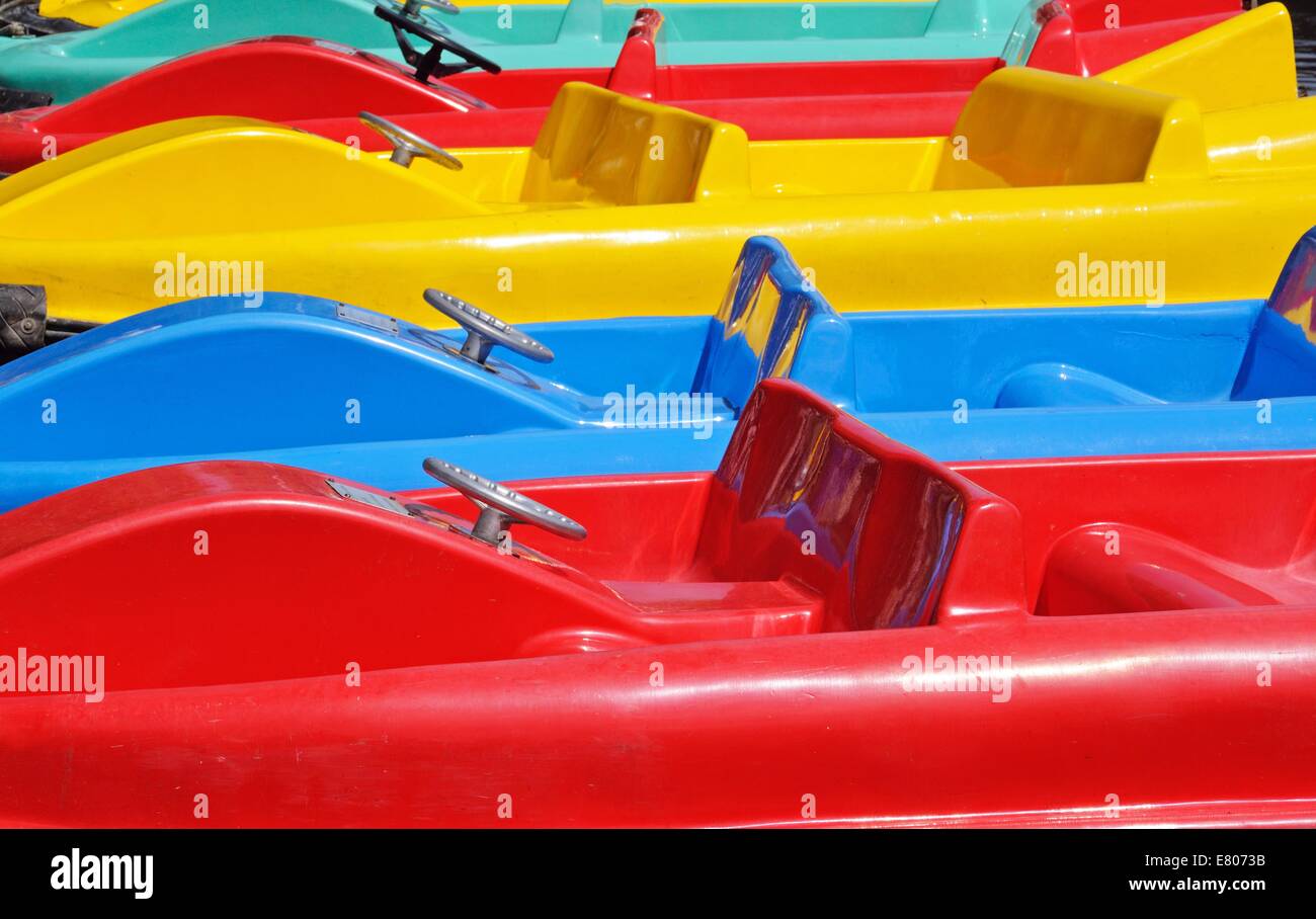 Yellow pedalos hi-res stock photography and images - Alamy