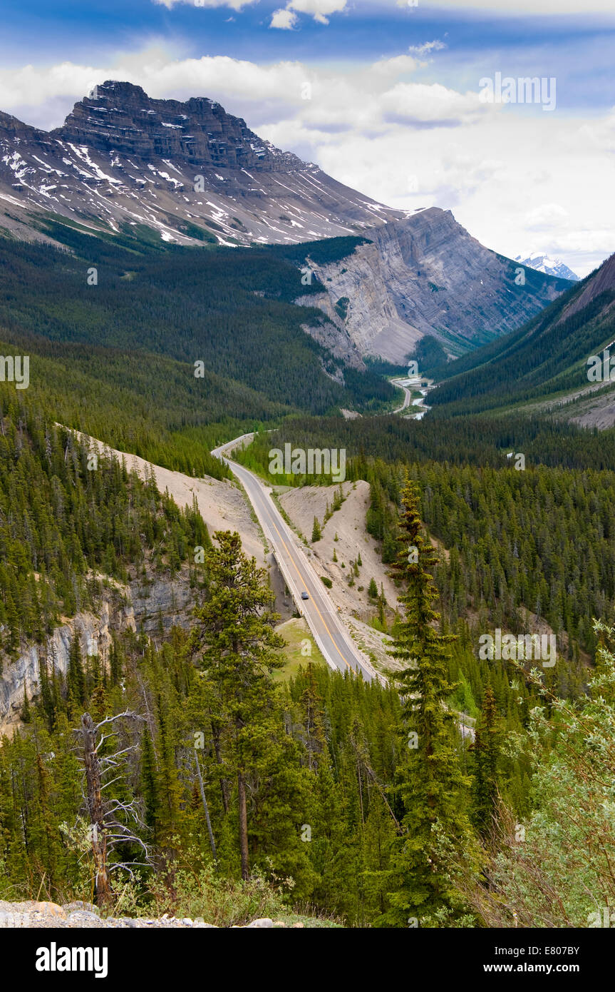 Saskatchewan River Crossing, Icefields Parkway, Banff National Park ...