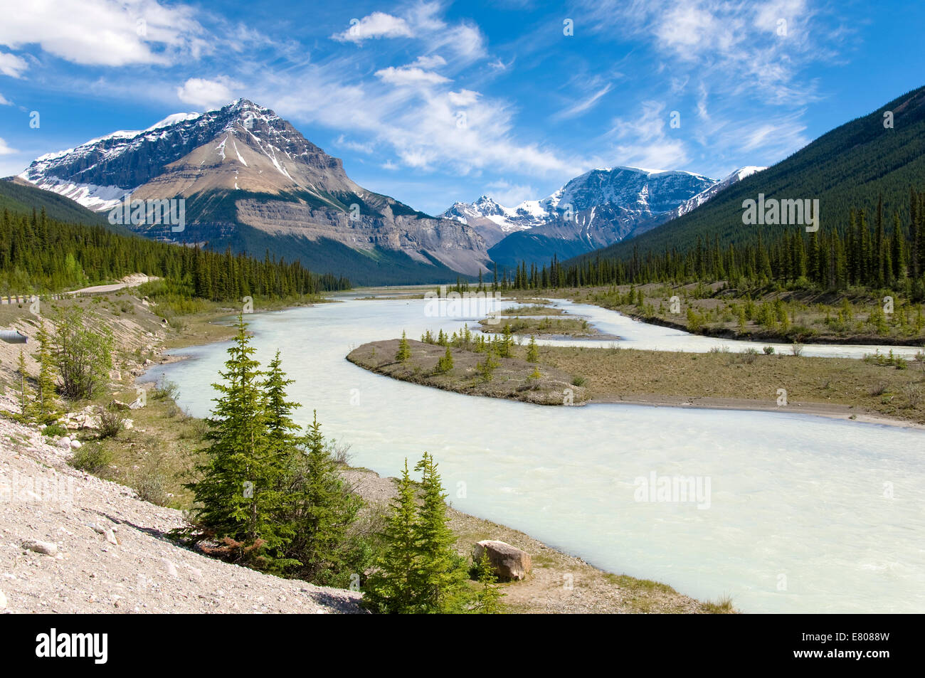 Tangle Ridge, Icefields Parkway, Jasper National Park, Alberta, Canada ...