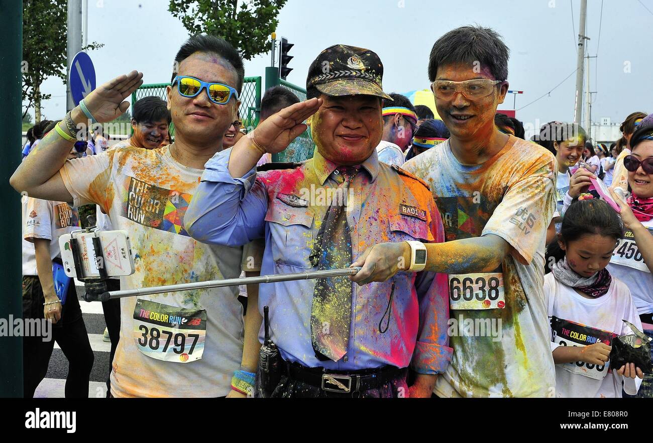 Shanghai, China. 27th Sep, 2014. Thousands of young Chinese ...