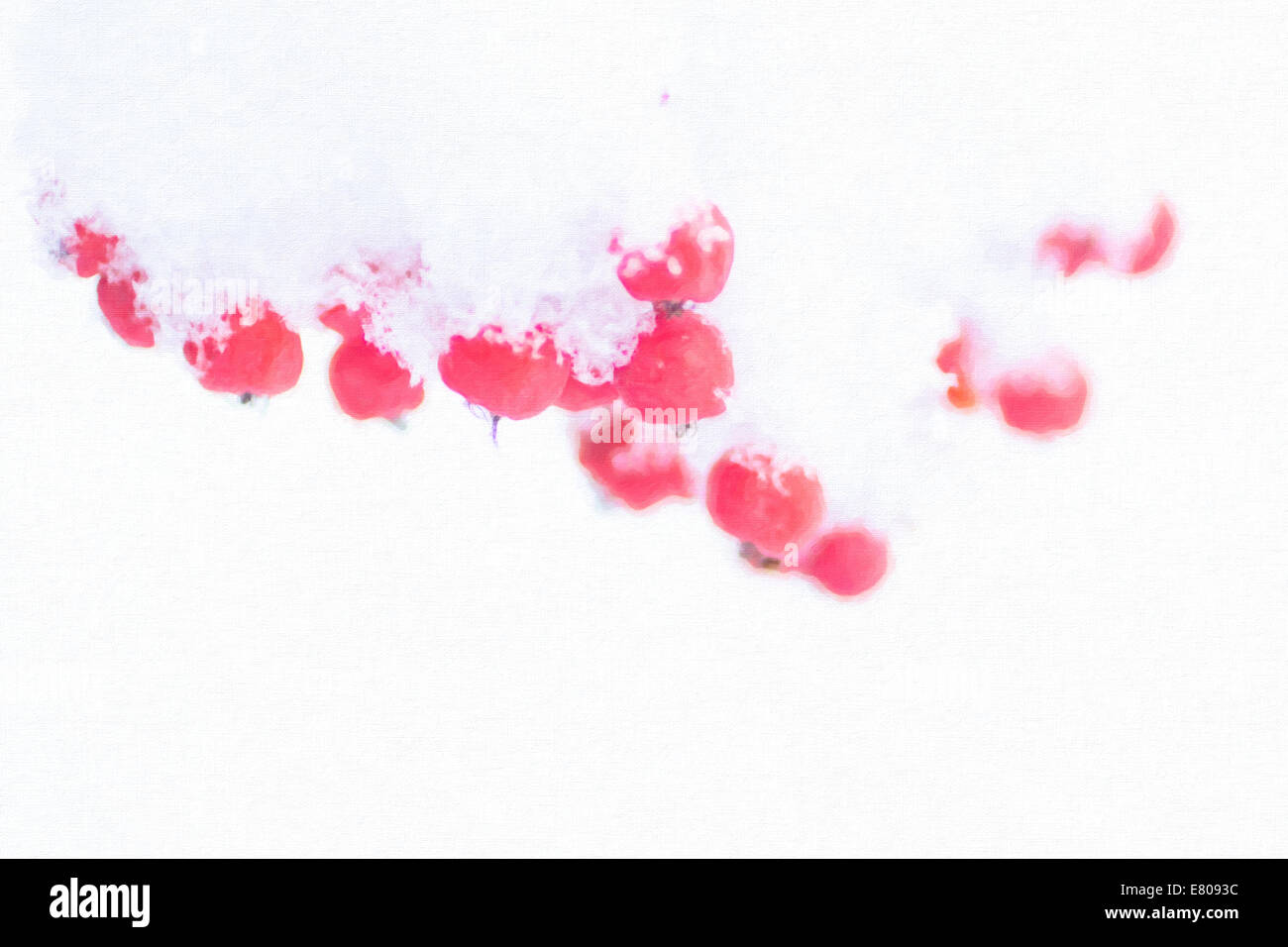 Snowy texture Cut Out Stock Images & Pictures - Alamy