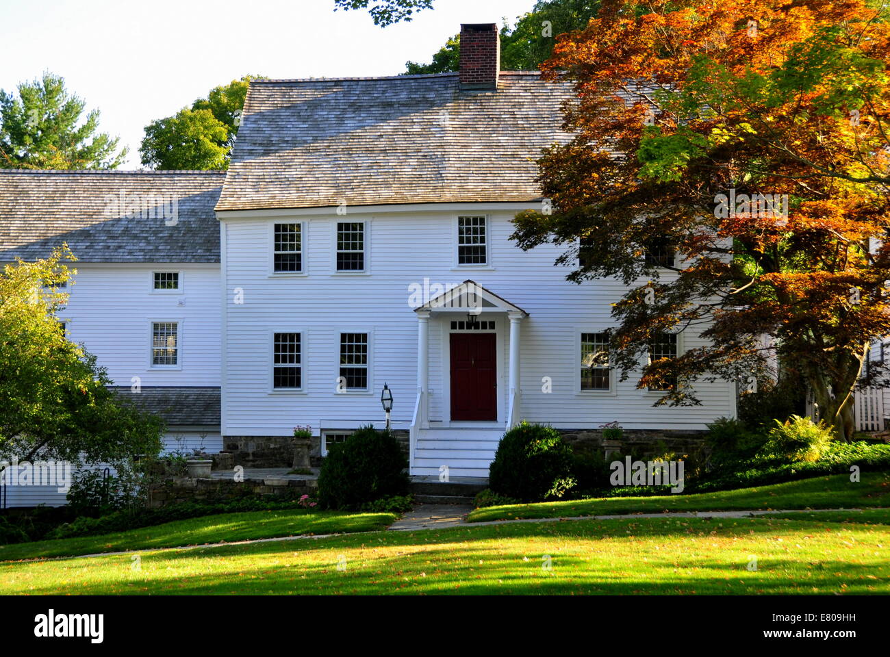 Washington, Connecticut: A fine 18th century colonial-era home on the ...