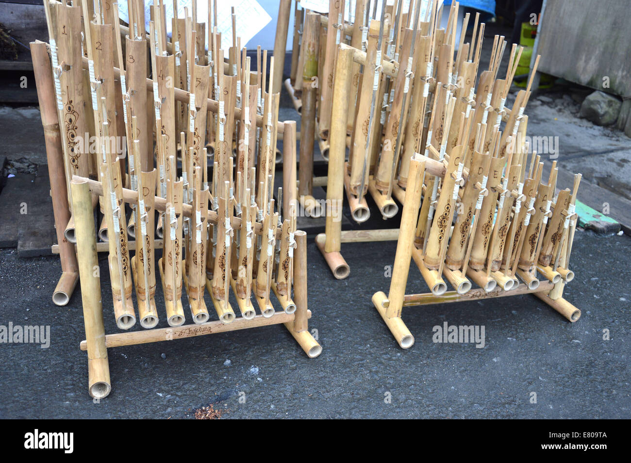 Angklung Stock Photos & Angklung Stock Images - Alamy