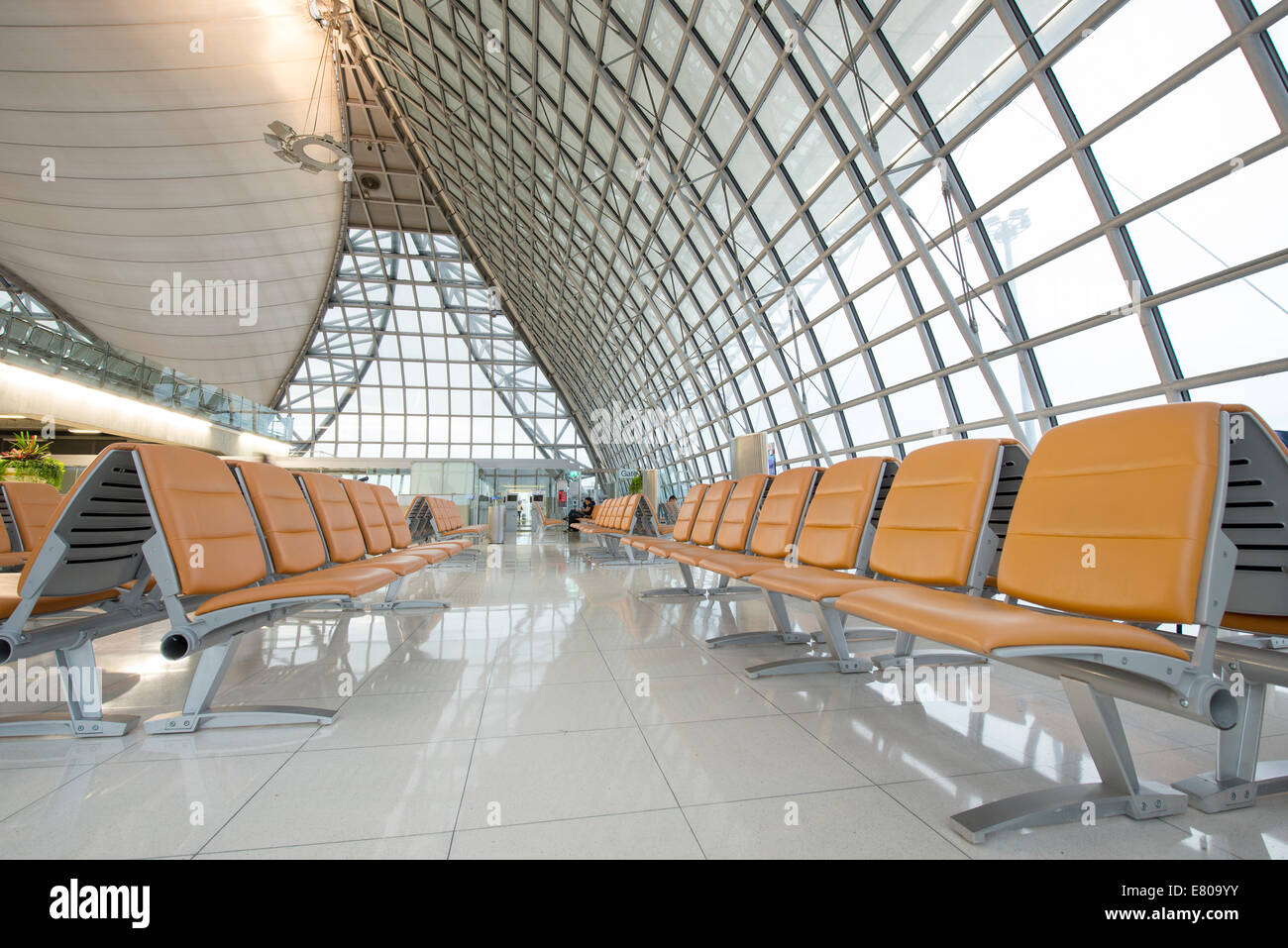 Empty waiting area Stock Photo - Alamy