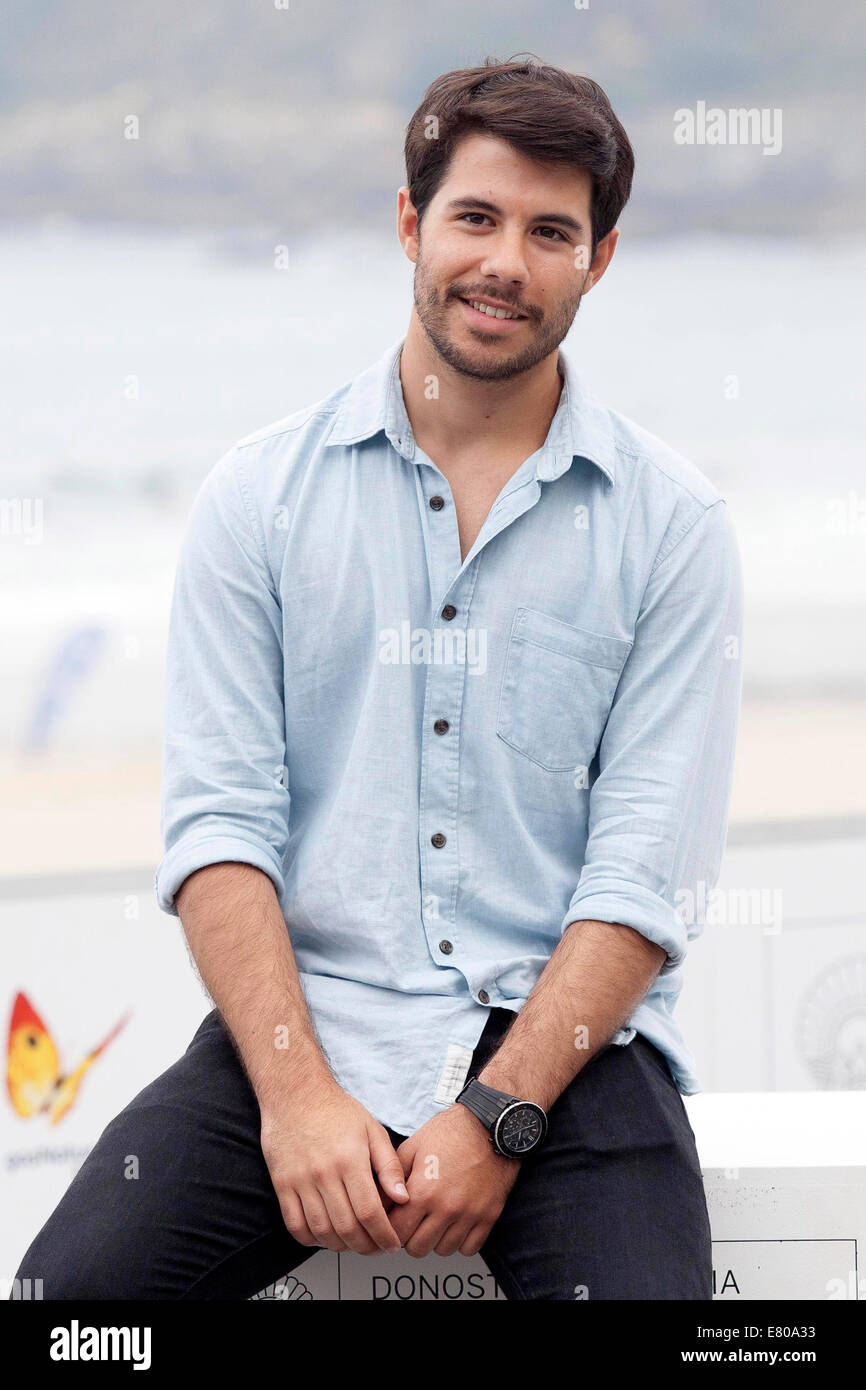 Jon Anza during the 'Lasa y Zabala' photocall at the 62nd San Sebastian ...