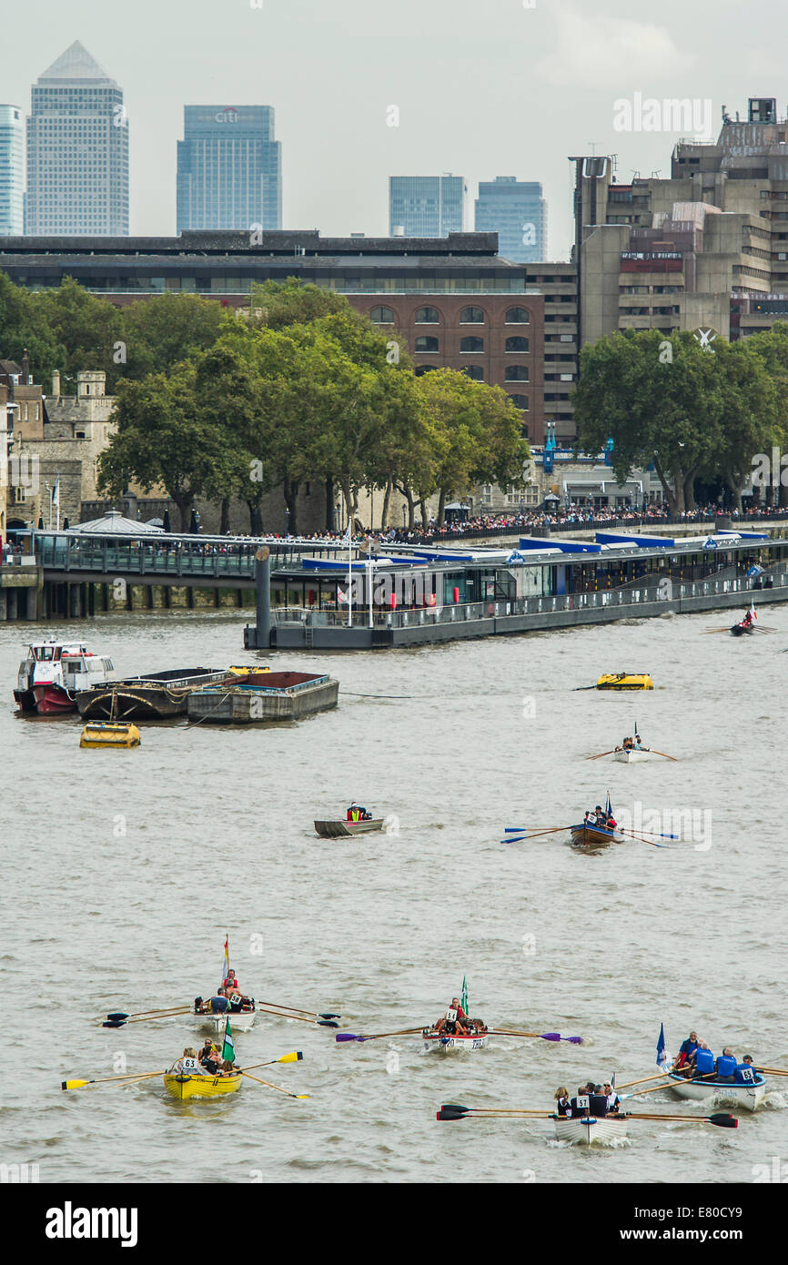 The Great River Race, London's River Marathon (also known as The UK ...