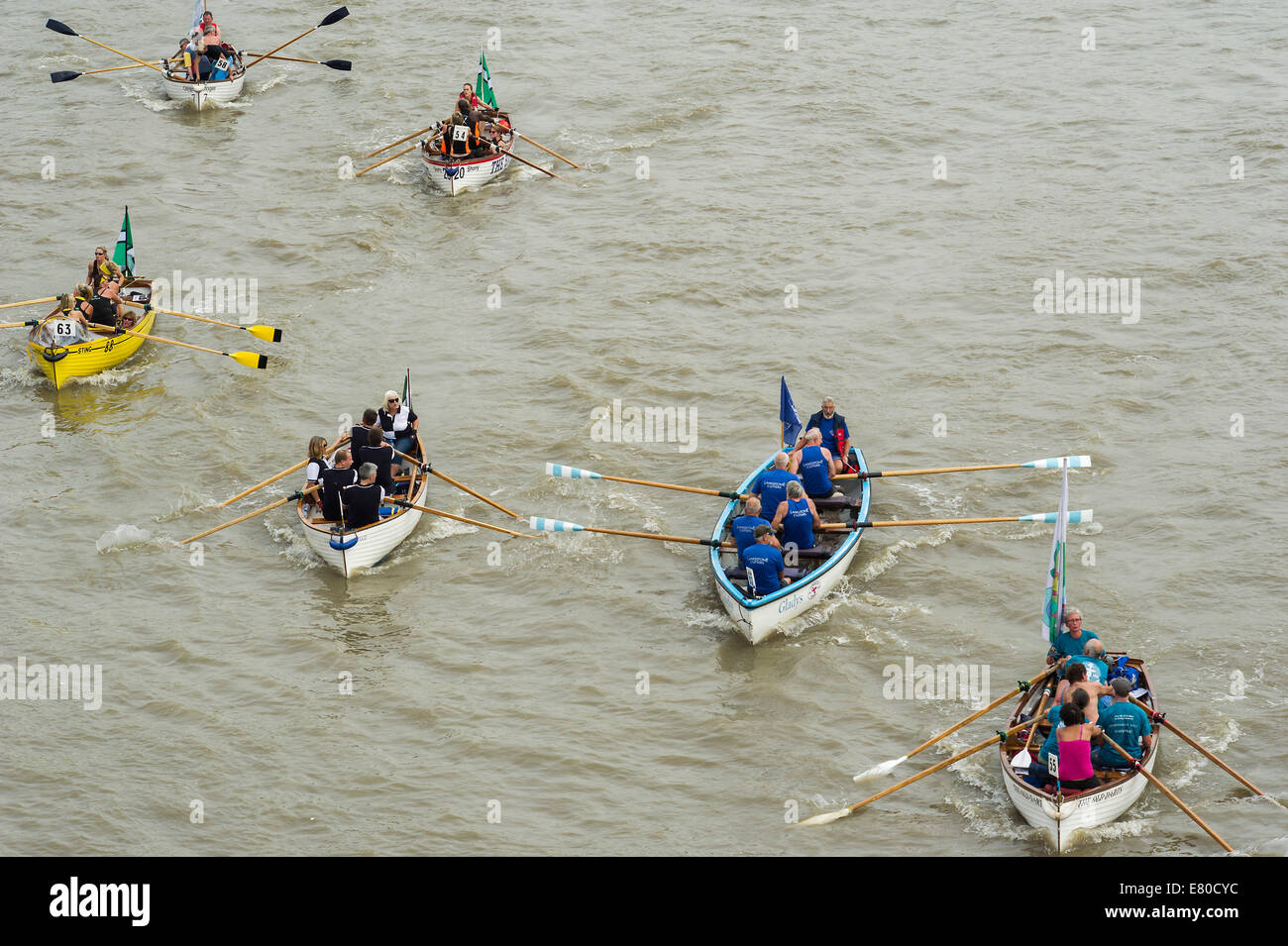 The Great River Race, London's River Marathon (also known as The UK ...