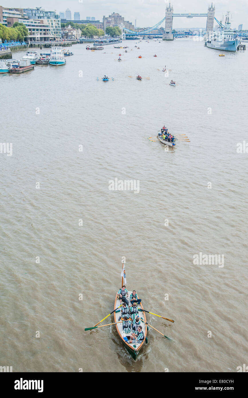 The Great River Race, London's River Marathon (also known as The UK ...
