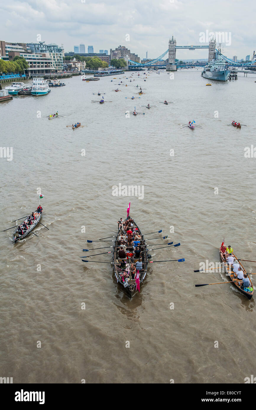 The Great River Race, London's River Marathon (also known as The UK ...