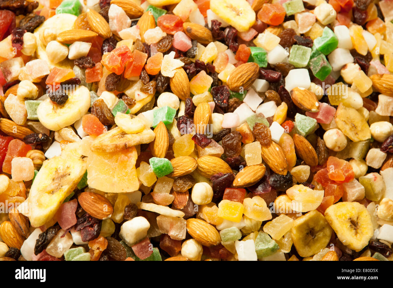 sweet fruits of different flavors and colors Stock Photo - Alamy