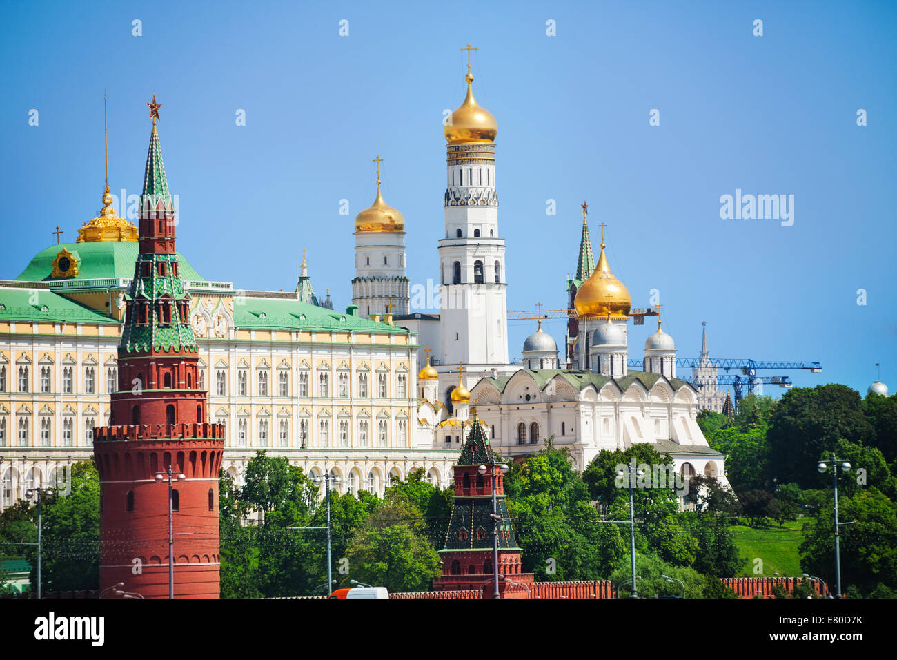 Kremlin view with Cathedral of the Annunciation Stock Photo - Alamy