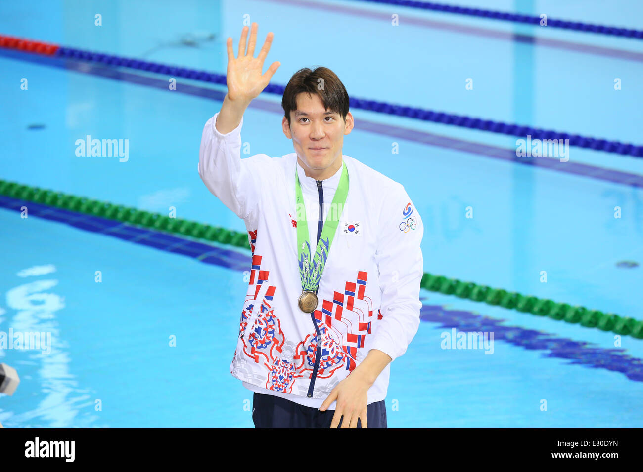 Incheon, South Korea. 26th Sep, 2014. Park Taehwan (KOR) Swimming : at ...