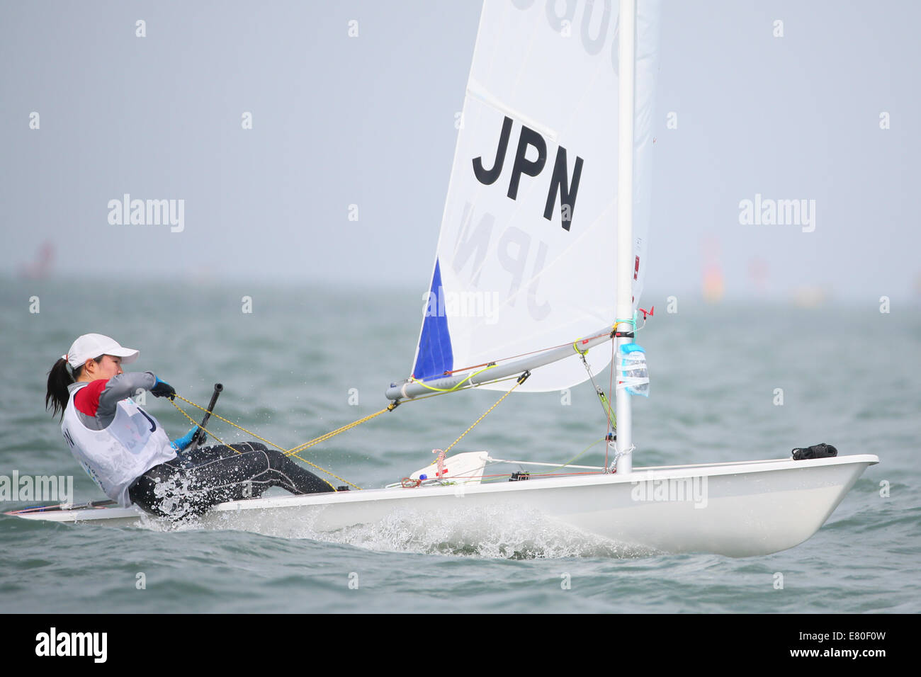 Incheon, South Korea. 27th Sep, 2014. Manami Doi (JPN) Sailing : Women ...