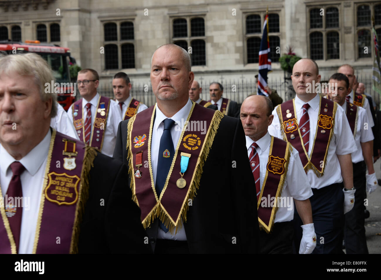 London,England, 27th Sept 2014 : London's Ulster day, around hundreds ...
