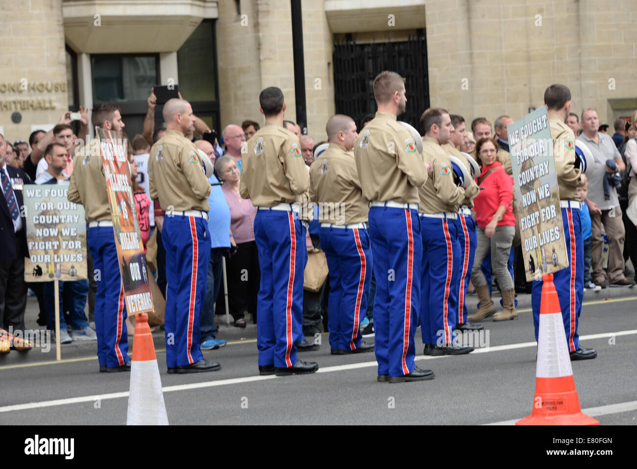 London,England, 27th Sept 2014 : London's Ulster day, around hundreds ...