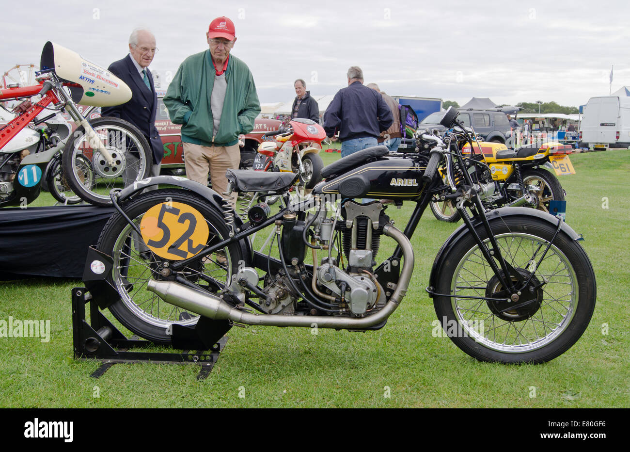 The Footman James Classic 'Piston & Props'. A classic Ariel motorbike ...