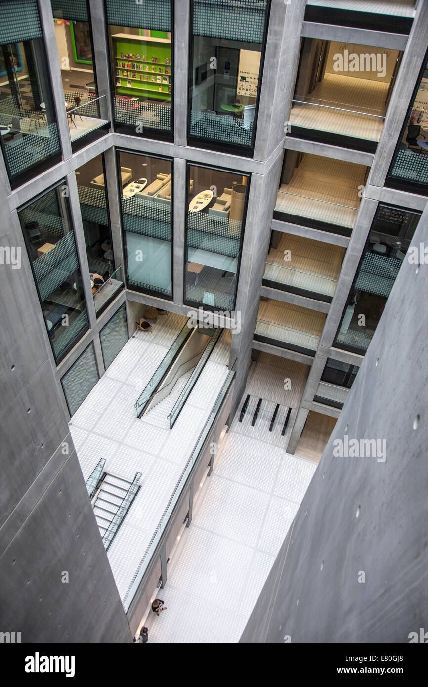 Interior view atrium looking down hi-res stock photography and images ...