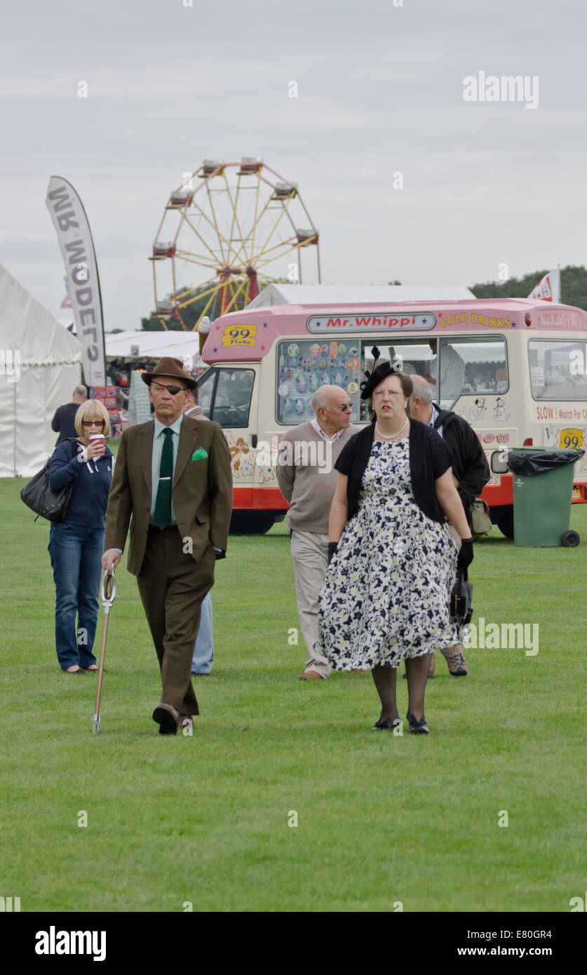 The Footman James Classic 'Piston & Props'. People dress in vintage ...