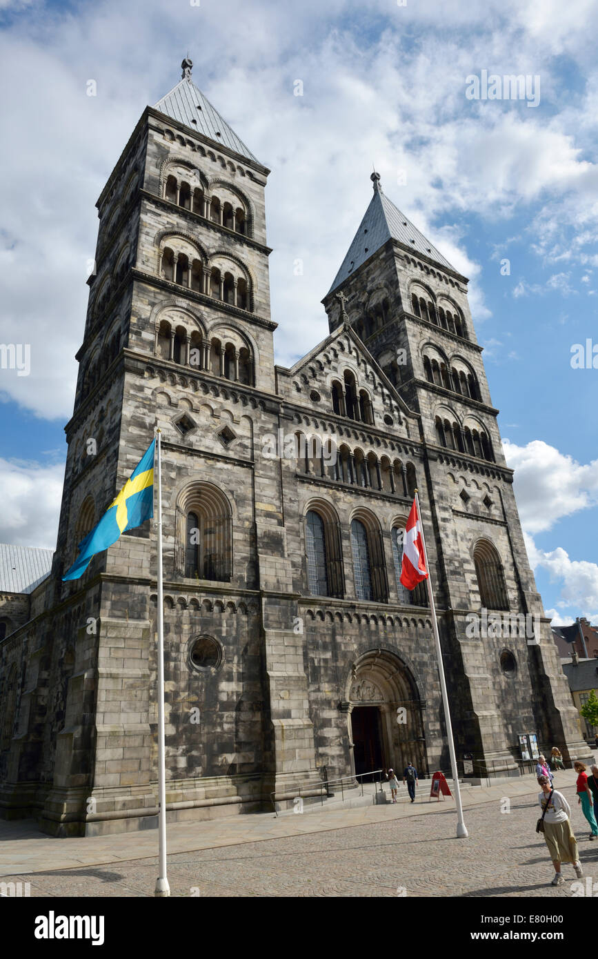 Lund Cathedral, Lund, Sweden 140814 62153 Stock Photo - Alamy
