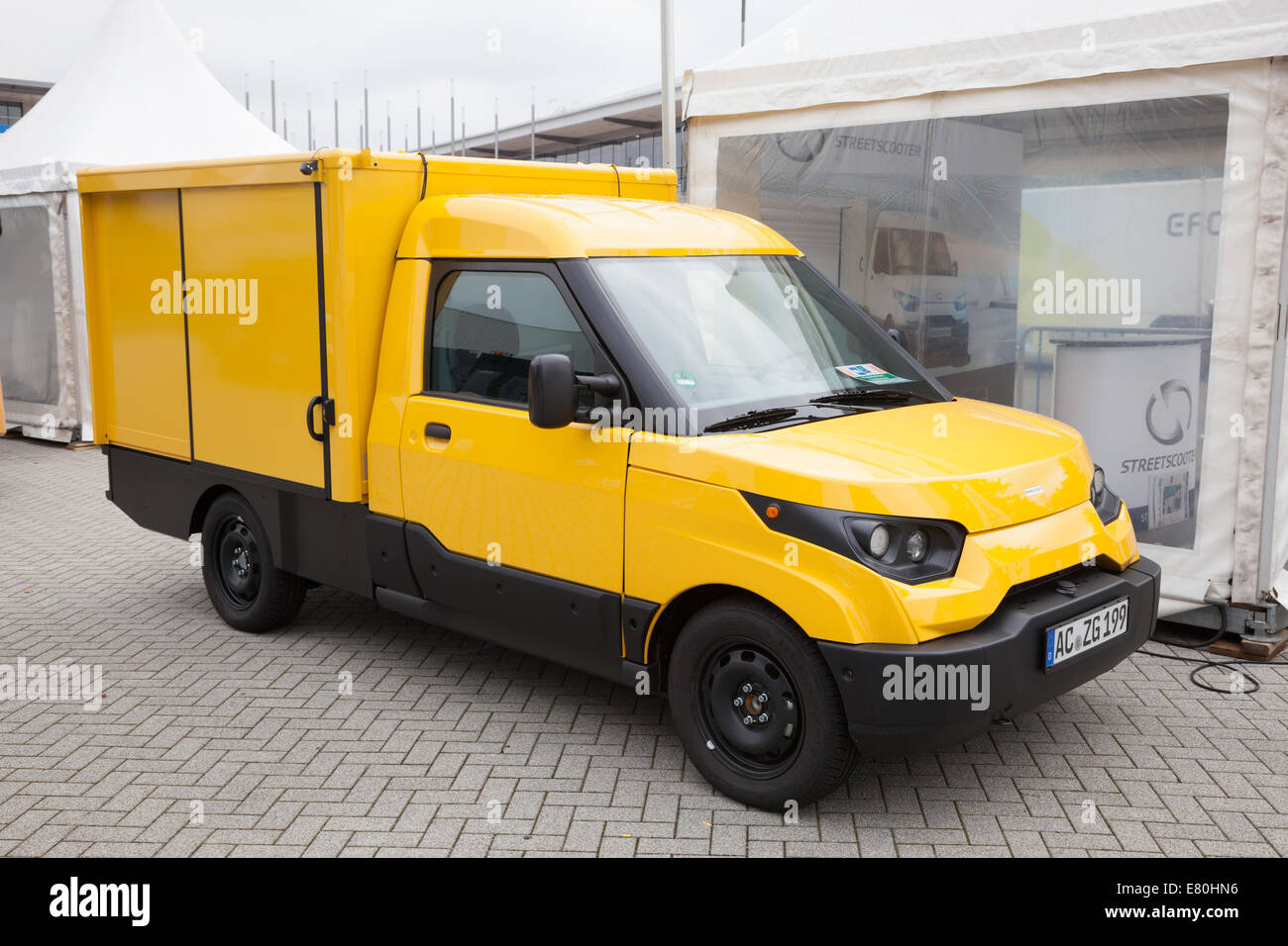 Streetscooter electric car at the 65th IAA Commercial Vehicles 2014 in ...