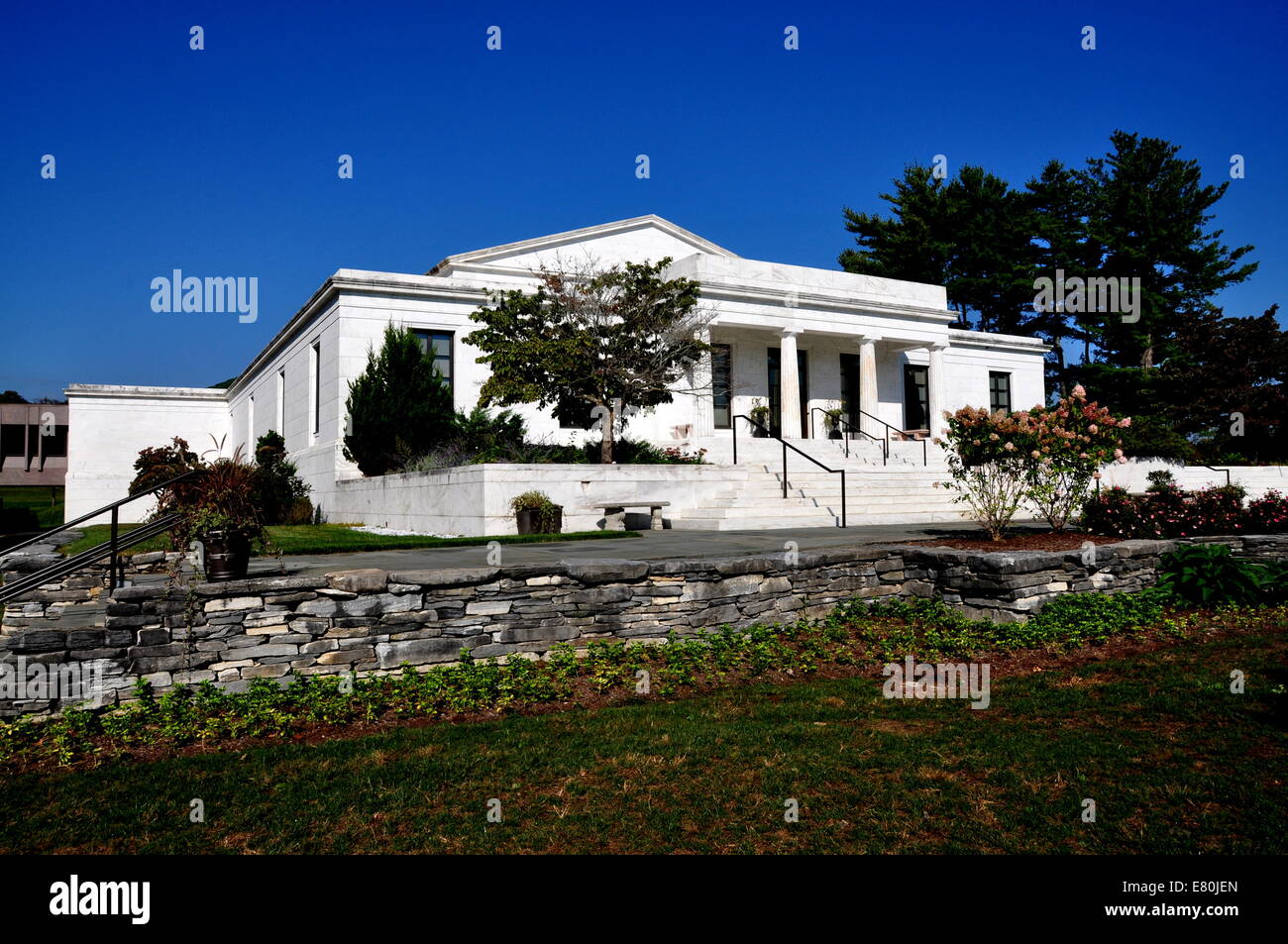 Williamstown, Massachusetts: East front of the Sterling and Francine ...