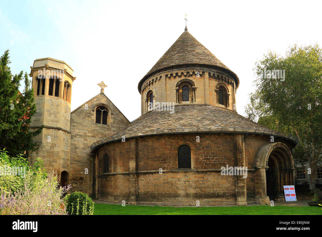 Round Church in Cambridge, UK Stock Photo - Alamy
