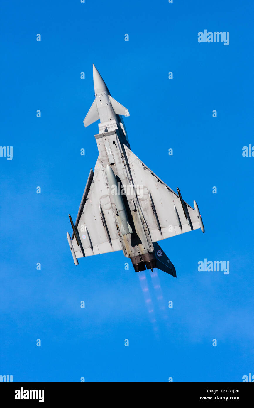 RAF Eurofighter Typhoon Display Stock Photo - Alamy
