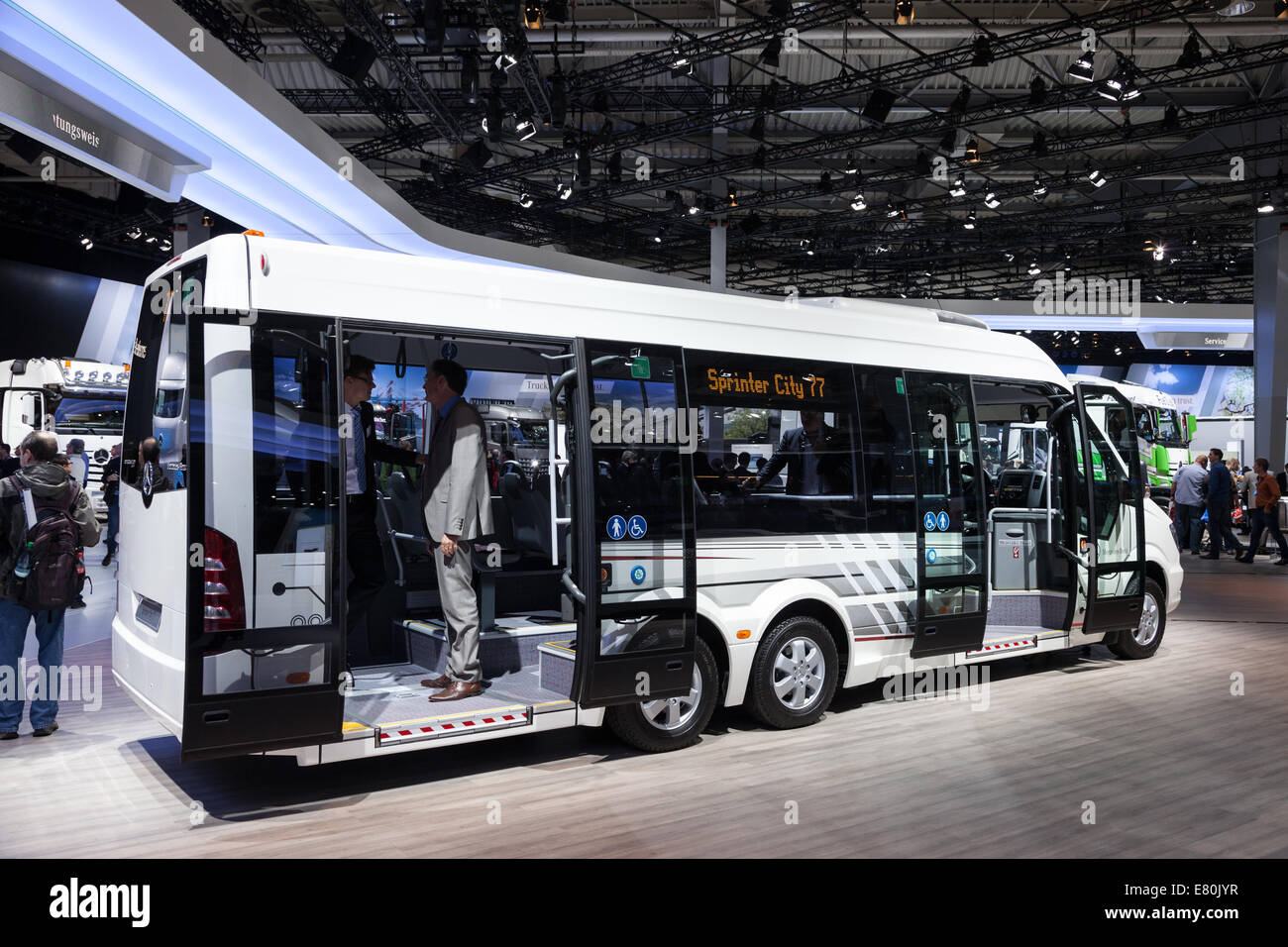 Mercedes benz sprinter city 77 hi-res stock photography and images - Alamy