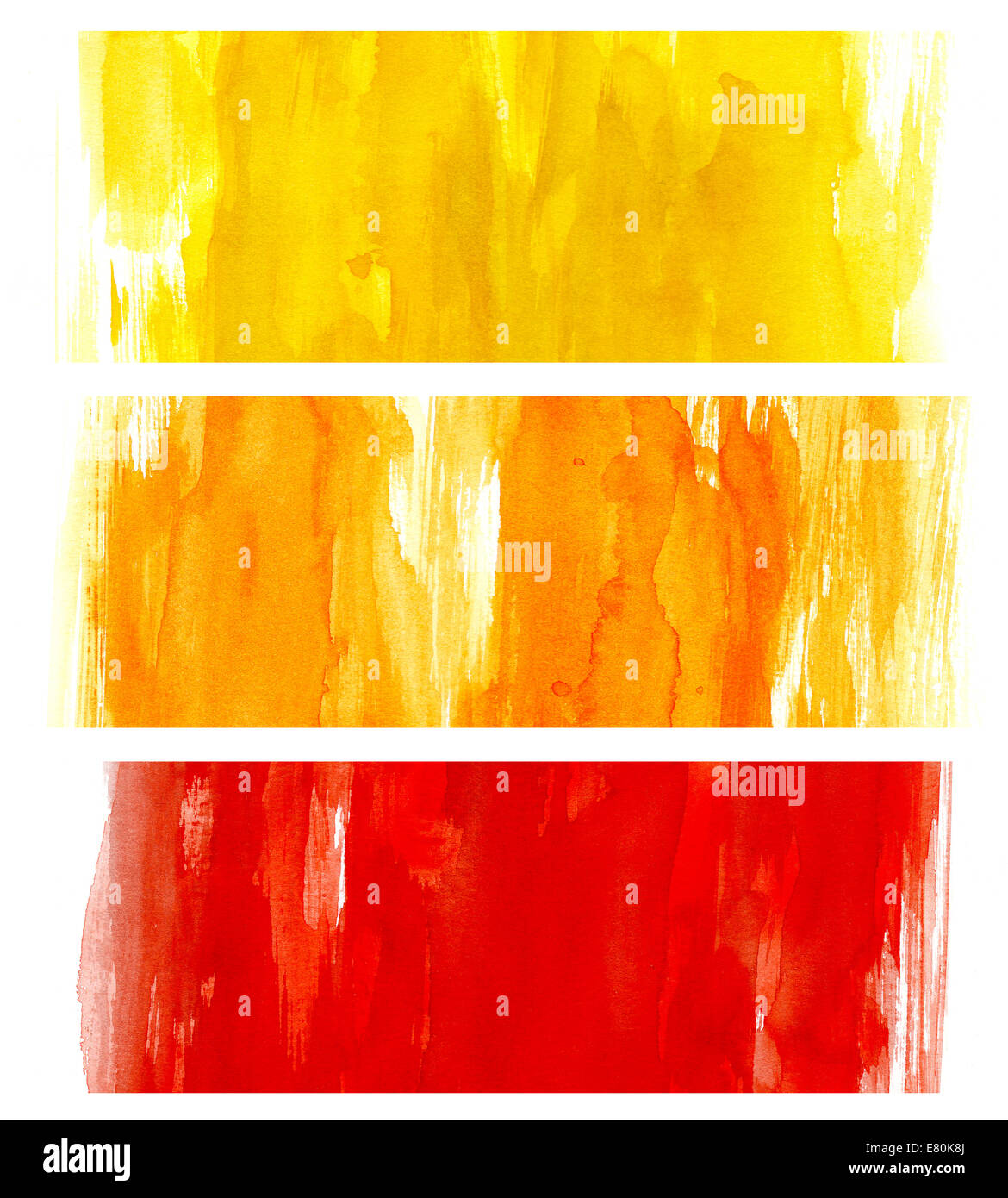 Mix red blue yellow ink Cut Out Stock Images & Pictures - Alamy