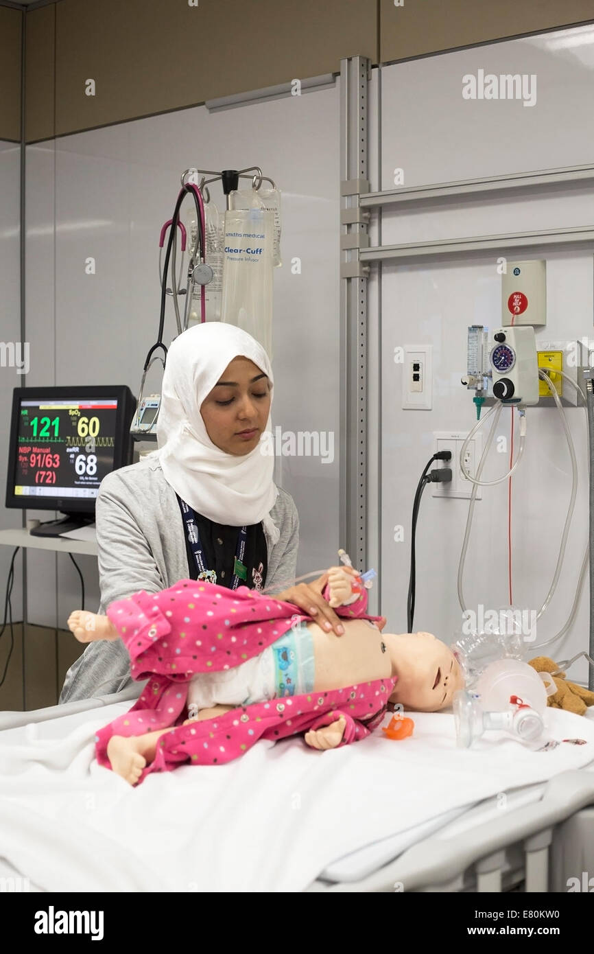 Calgary, Alberta, Canada, 27 Sep, 2014. Dr. Amani Azizalrahman ...