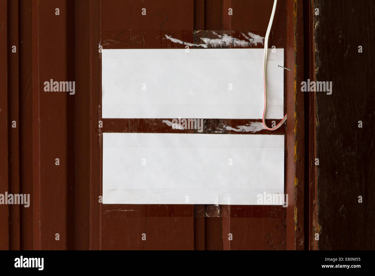 Taped to wall art hi-res stock photography and images - Alamy