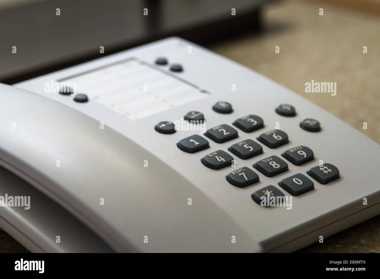 Telephone for service in hotel room Stock Photo - Alamy