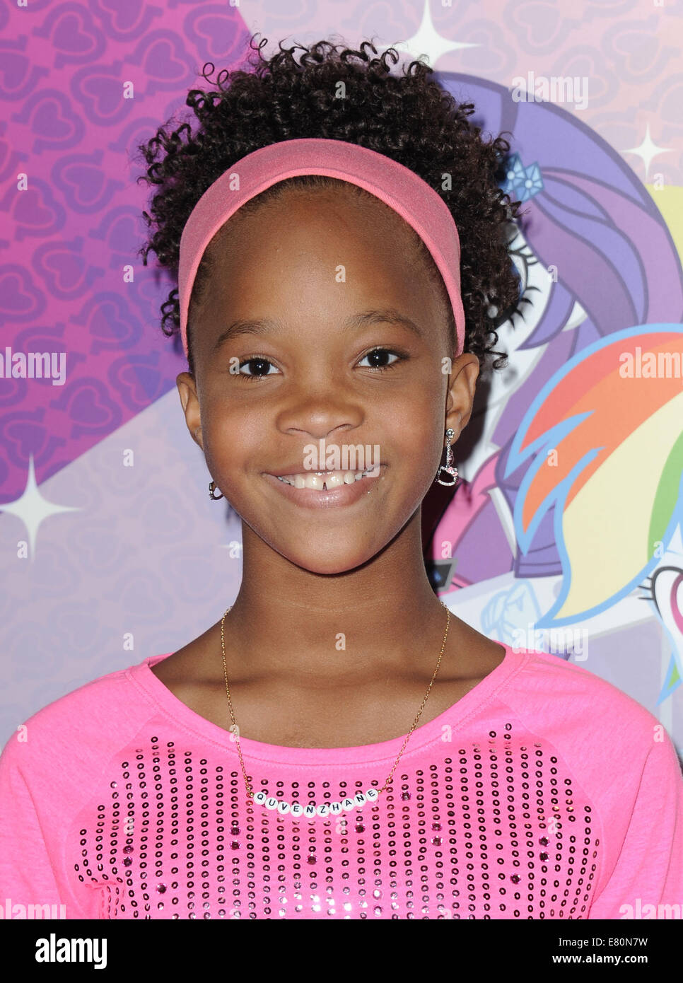 Los Angeles, California, USA. 27th Sep, 2014. Quvenzhane Wallis ...