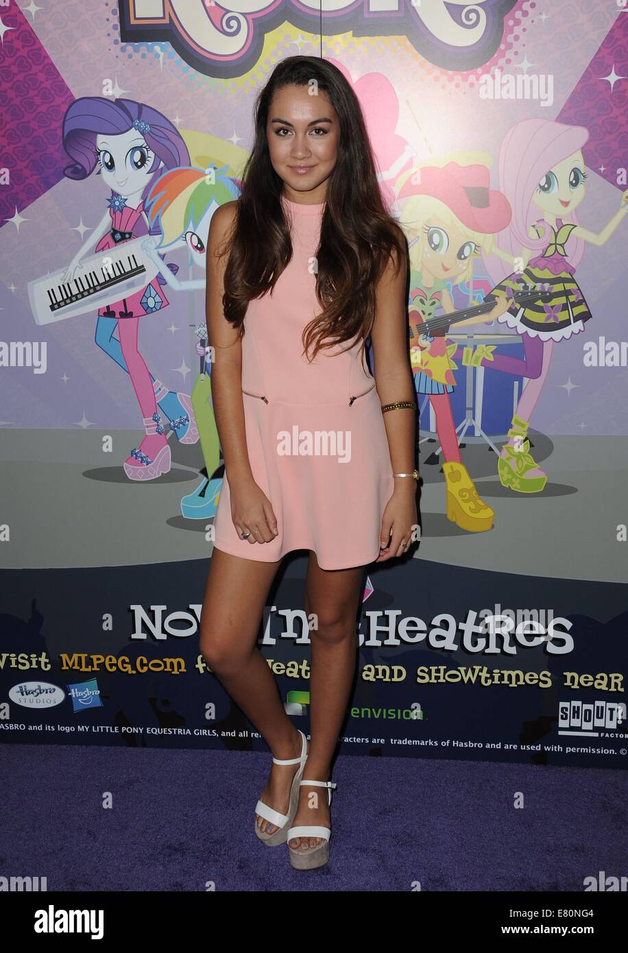 Los Angeles, CA, USA. 27th Sep, 2014. Meg DeLacy at arrivals for My ...
