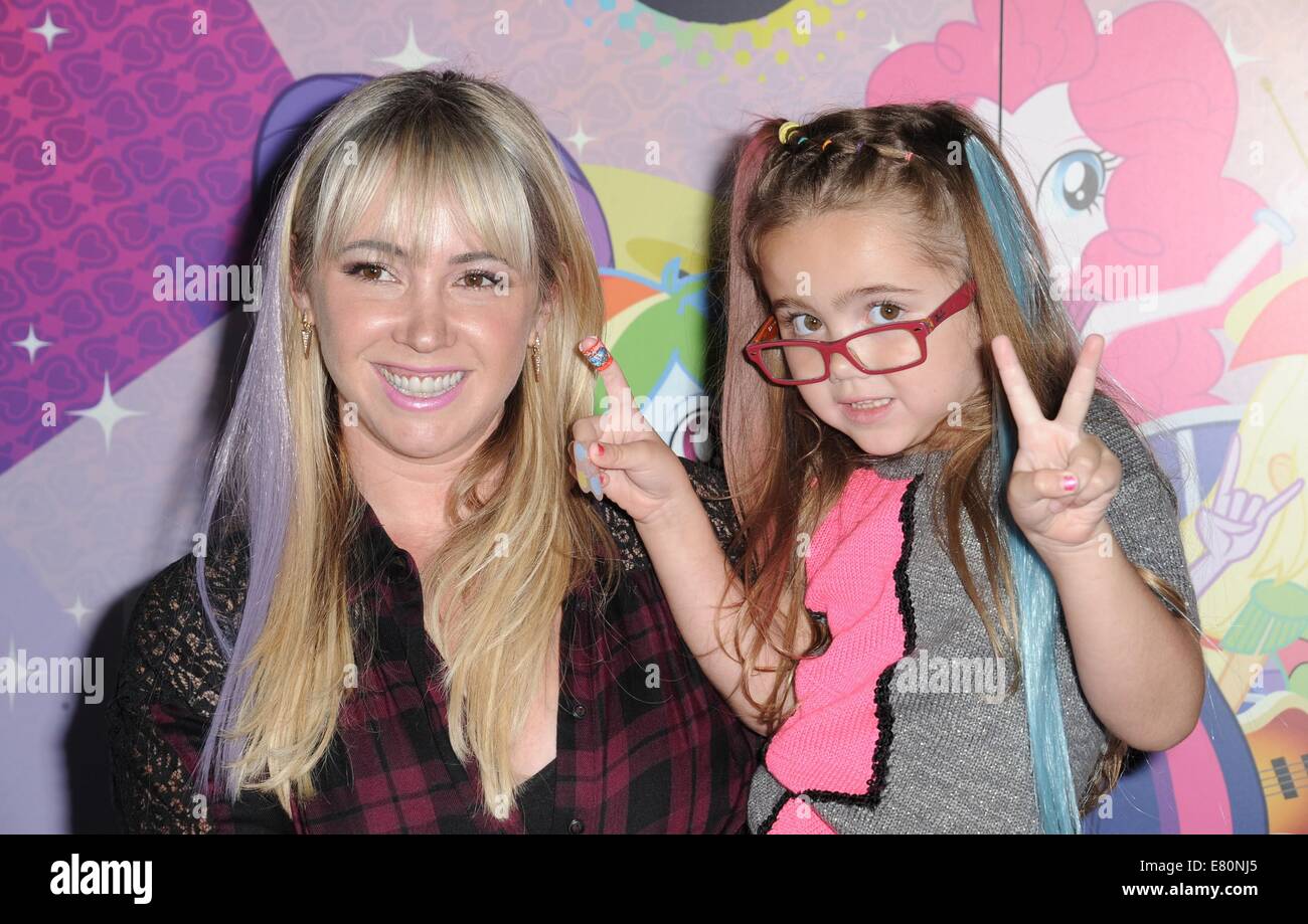 Los Angeles, CA, USA. 27th Sep, 2014. Jennifer Tisdale, Mckayla Tisdale ...