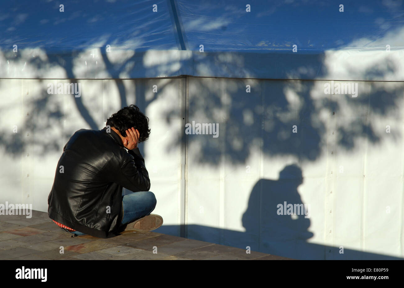 Federation square melbourne triangles hi-res stock photography and ...