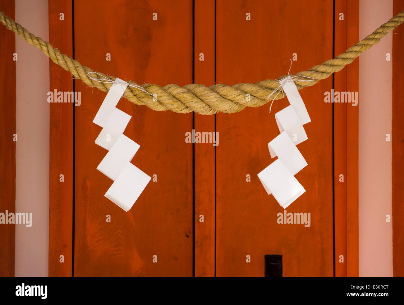 Rope and temple hi-res stock photography and images - Alamy