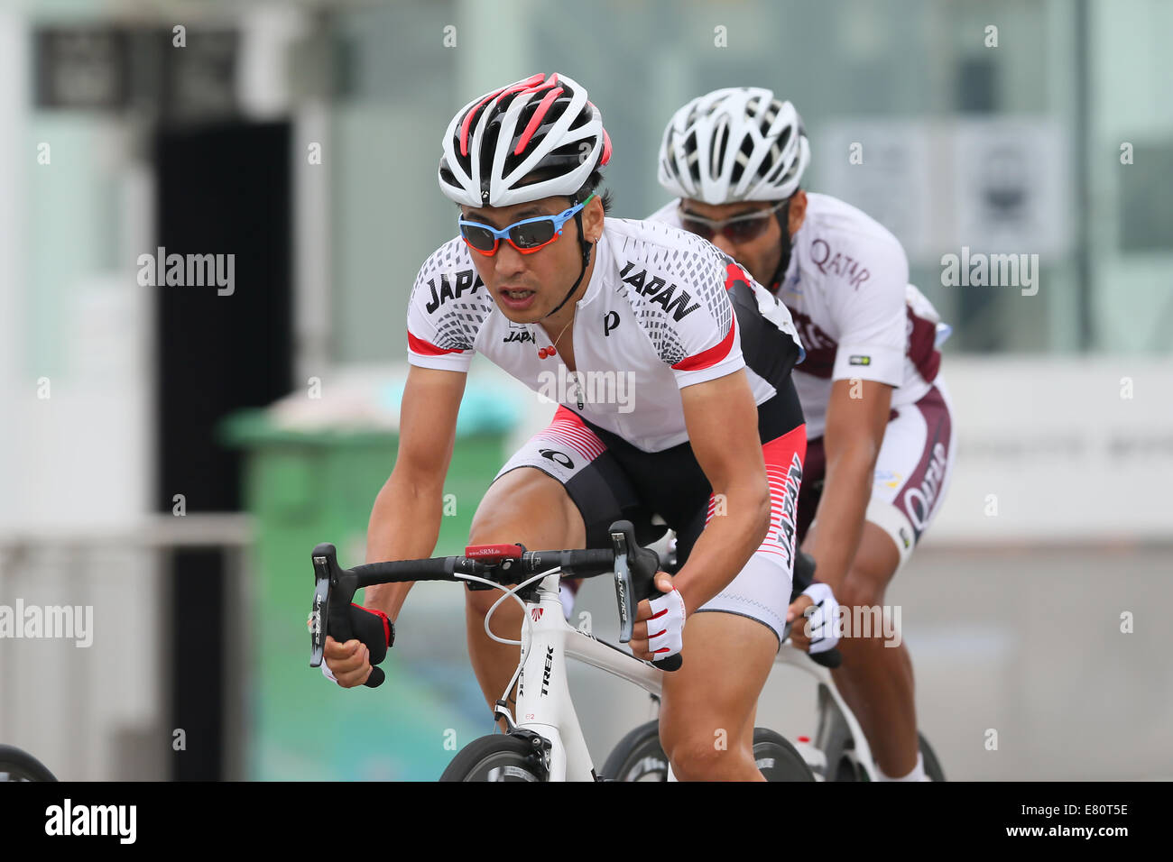 Incheon, South Korea. 28th Sep, 2014. Takashi Miyazawa (JPN) Cycling ...